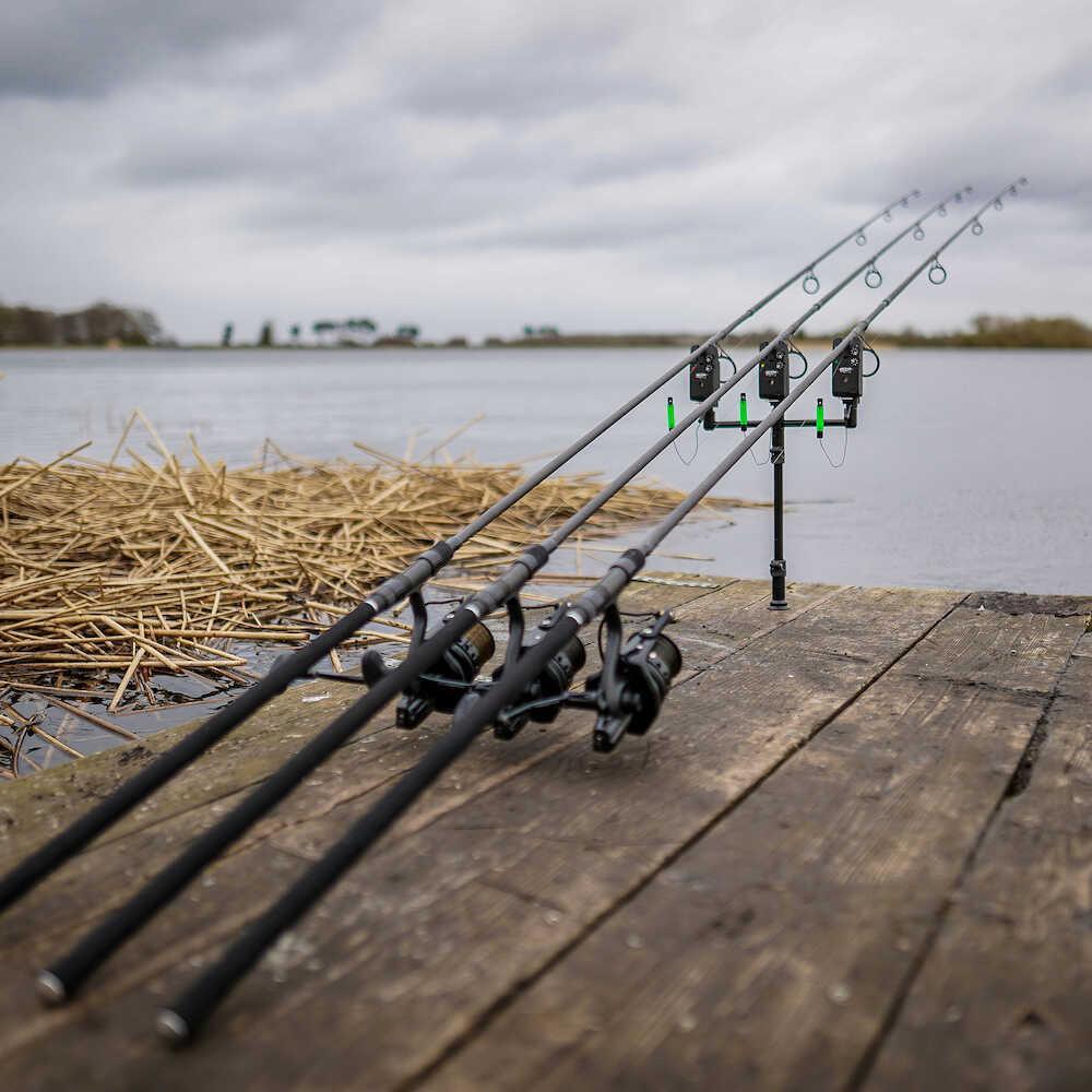 Avid Lok Down 3 Rod Fixed Buzz Bar / Carp Fishing | eBay UK