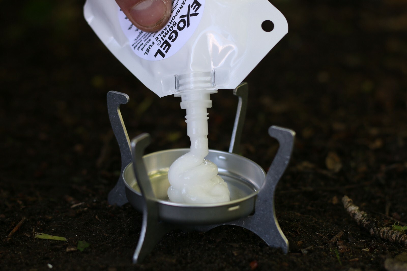 EXOGEL CAMPING STOVE GEL FUEL Burner Cooker Fire Hiking Fishing ...