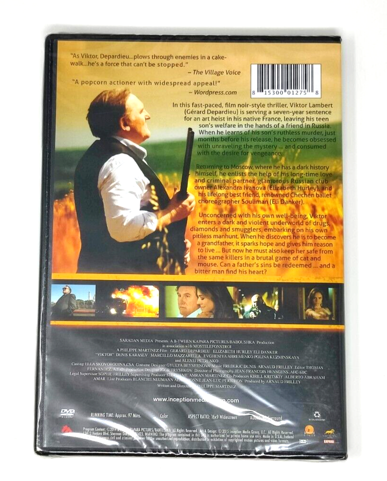 Viktor (DVD, 2015) Elizabeth Hurley, Gerard Depardieu *Brand New ...