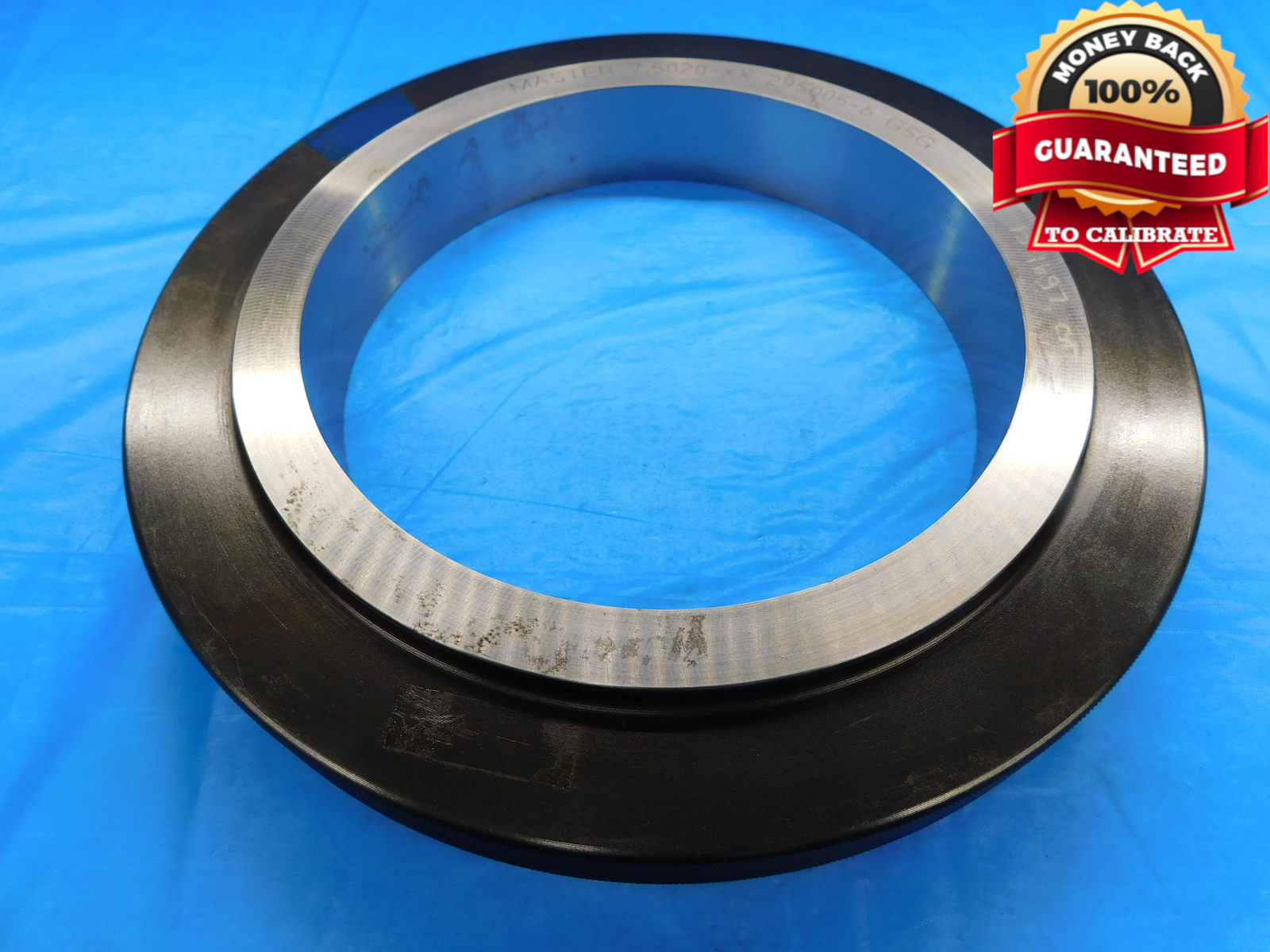 7.5020 CL XX MASTER PLAIN BORE RING GAGE 7.5000 +.0020 7 1/2 190.551 mm ...