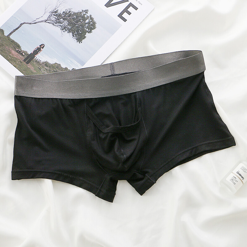 Men Sexy Open Front Boxer Shorts Briefs Pouch Elephant Nose Underwear ...