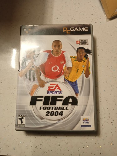FIFA Football 2004 (PC Game) PC CD ROM, EA Sports Video Computer Game 2 ...