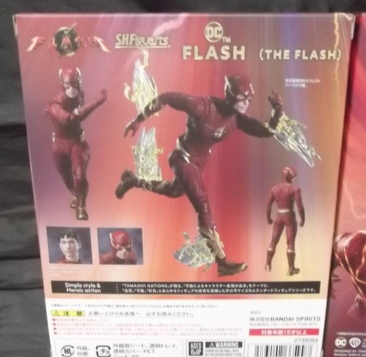 S.H.Figuarts Flash The Flash SHF 2024 via FedEx | eBay