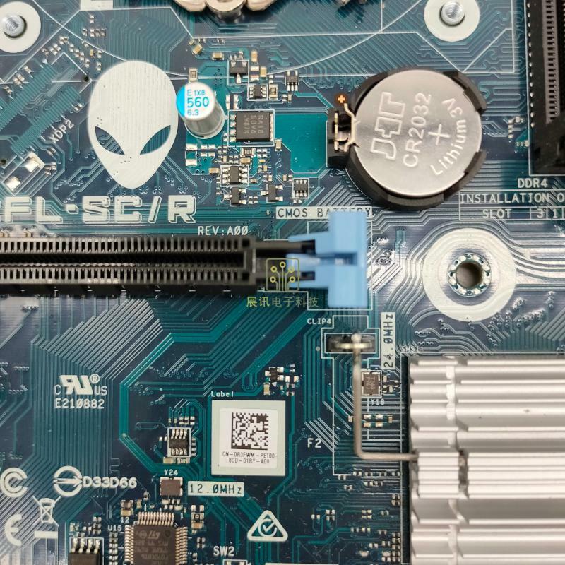 0R3FWM For Dell Alienware AURORA R8 IPCFL-SC/R Motherboard Supports 8-9 ...