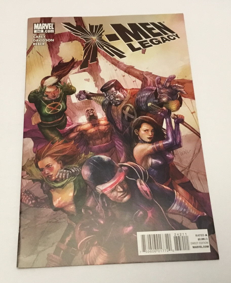 X-Men Legacy #242 Carey Davidson Cyclops Rogue Hope Colossus Psylocke ...