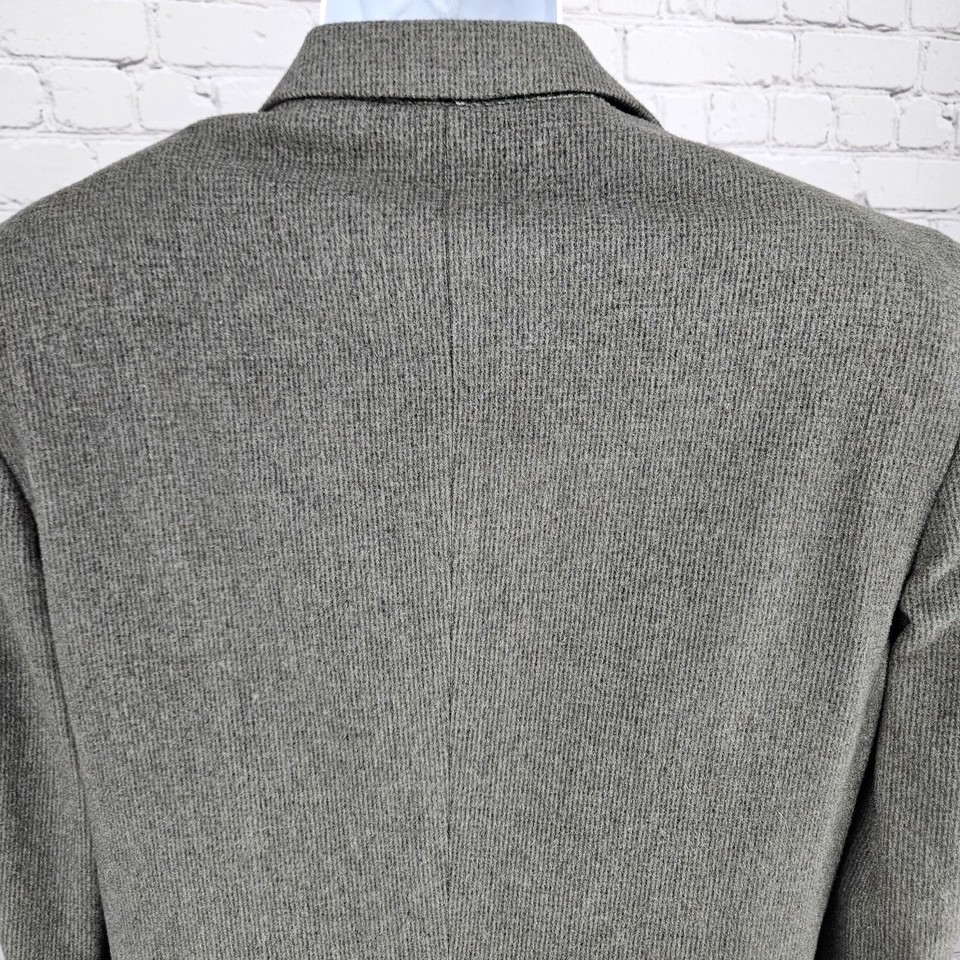 Roberto Vasalli Grey Camelhair Wool Blend 2 Button Notch Blazer Sport ...