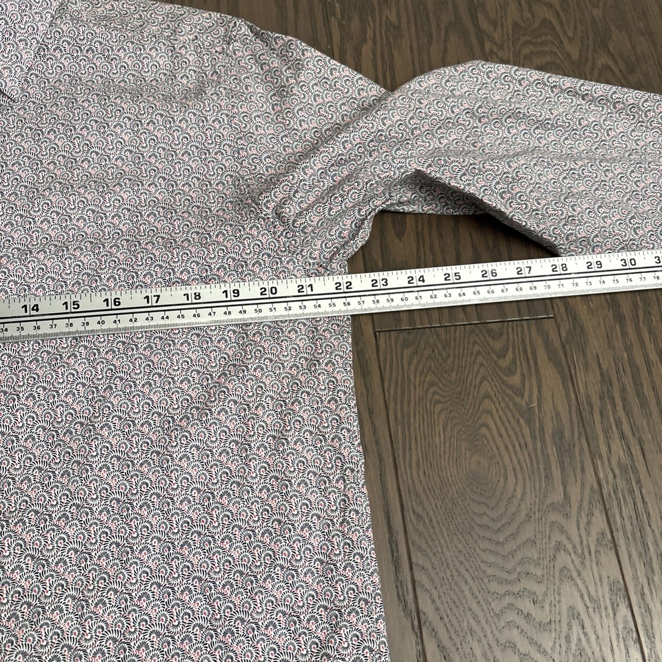 Ted Baker London Mens XL Size 5 All Over Print Geometric Button Down ...
