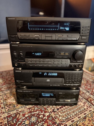 Kenwood Hi-Fi 4 Piece Stack System - GE-850, A-85, DP-950, X-85 all ...