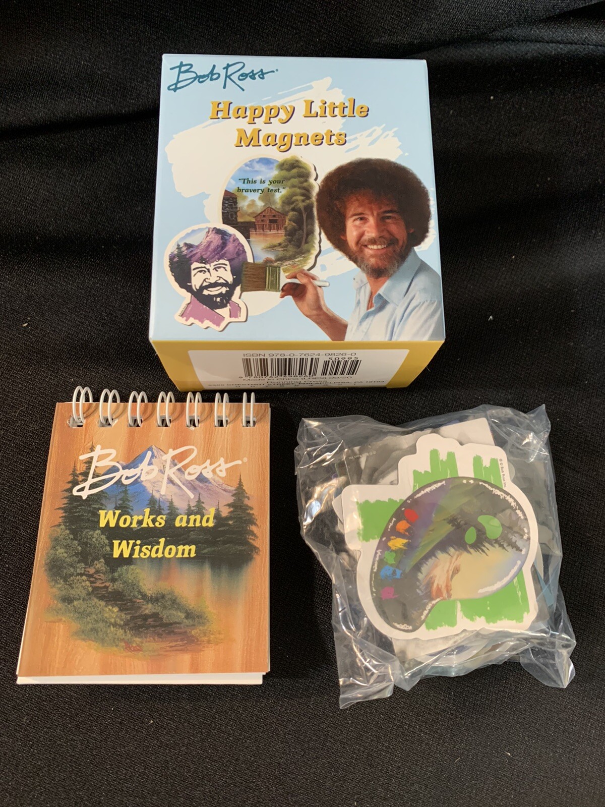 Lot of (5) Bob Ross: Happy Little Magnets Boxed Set, Magnet, Paperback ...