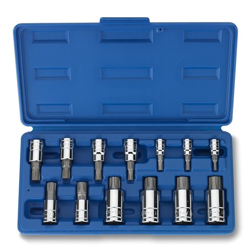 13pc Polydrive Ribe Bit Socket Set M4 - M16 S2 Bits | eBay