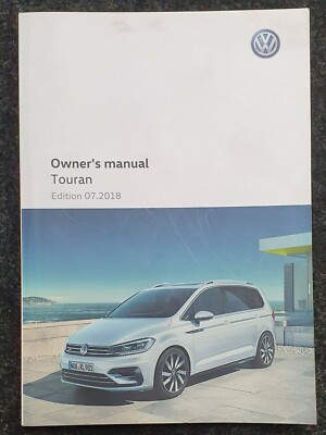GENUINE VW TOURAN HANDBOOK OWNERS MANUAL 2015-2020 BOOK 2018 PRINT | eBay