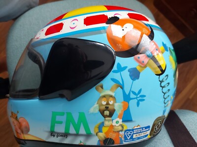 FM Magic Roundabout Motorbike Motorcycle Helmet | eBay