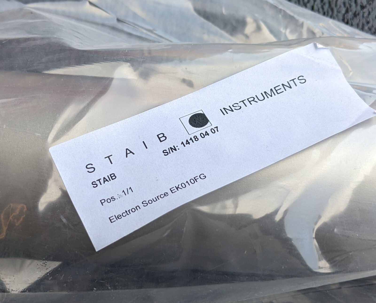 NEW Staib EK-5-IK system 10kv gun 10ev to 5kev supply software scan ...