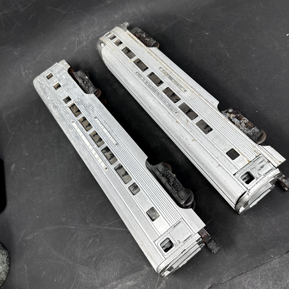 Original Lionel 2534 Silver Bluff - Dawn Pullman Cars Postwar Lot of 2 ...