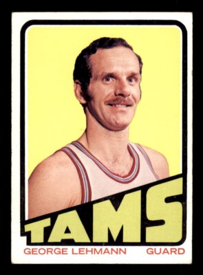 1972 Topps Basketball #211 George Lehmann VG *e1 | eBay
