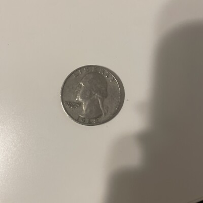 1968 US Quarter *RARE* NO MINT MARK Error *Very Good Condition* | eBay