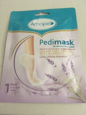 12 PK NEW Amope Pedimask Foot Sock Mask w/Coconut Oil Exp. 9/2025 | eBay