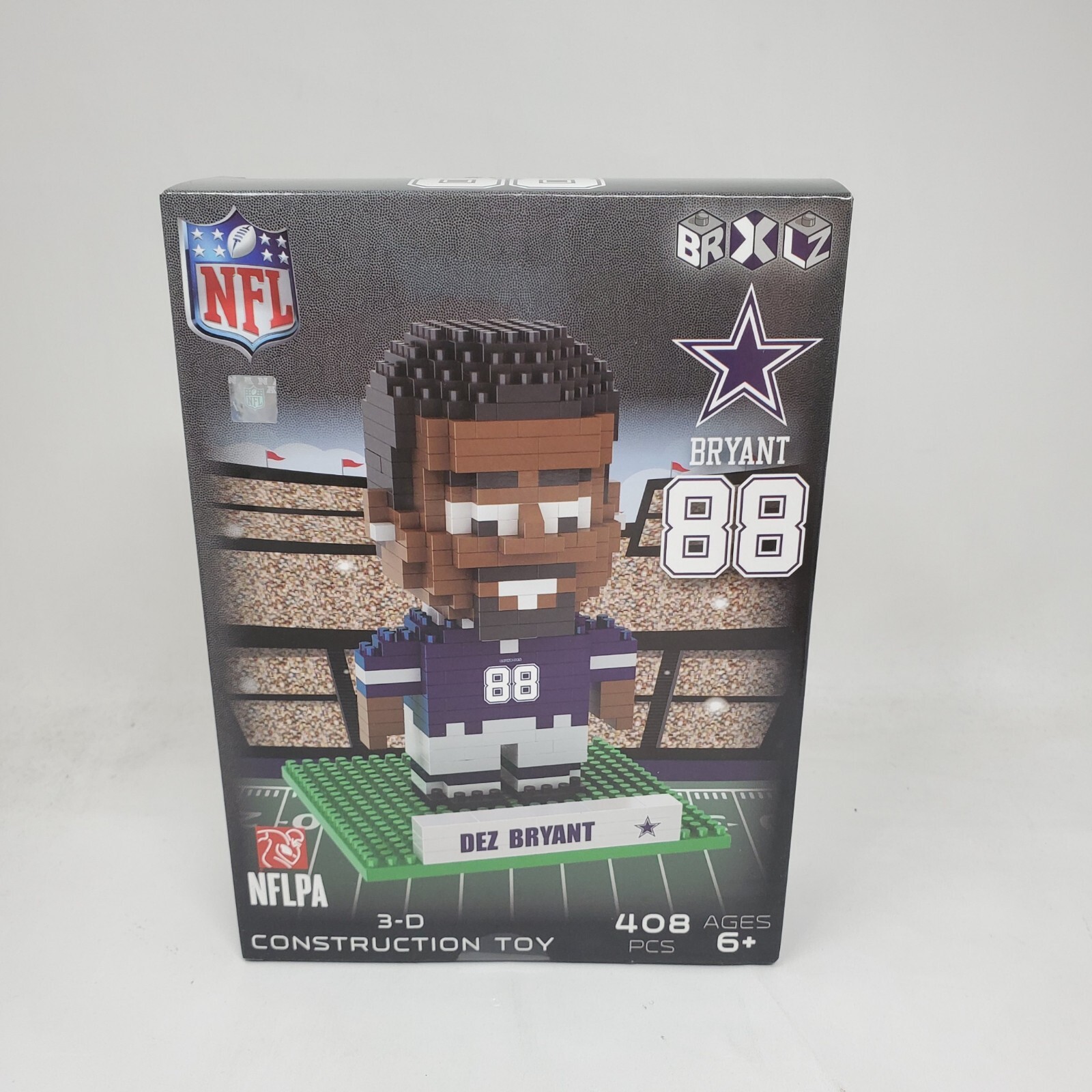FOCO BRXLZ NFL Dallas Cowboys #88 Dez Bryant 3-D Construction Toy ...