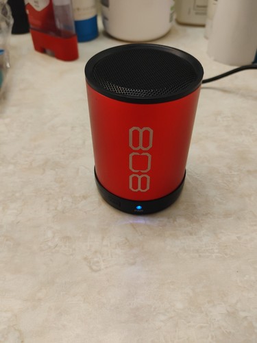 808 Canz SP880-A Bluetooth Wireless Speaker Rich Bass Portable W/Cables WORKS! | eBay