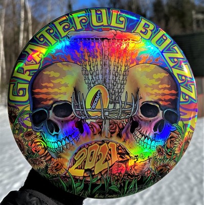 2021 GRATEFUL BUZZZ Discraft Full Foil Super Color Golf Disc | eBay
