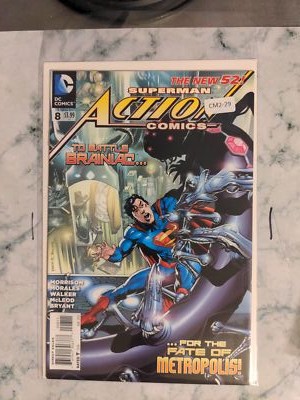 ACTION COMICS #8 VOL. 2 9.4 DC COMIC BOOK CM2-29 | eBay