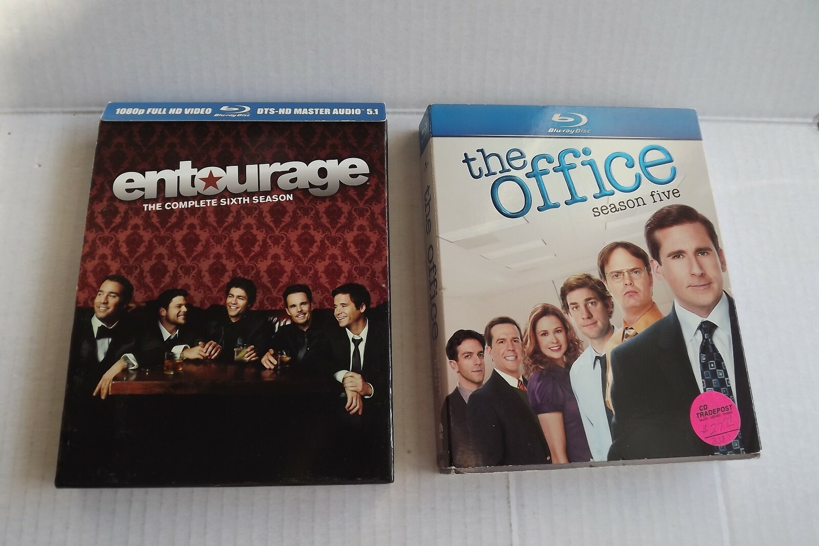 The Office Season 5 Blu-Ray & Entourage Season 6 Blu-Ray | eBay