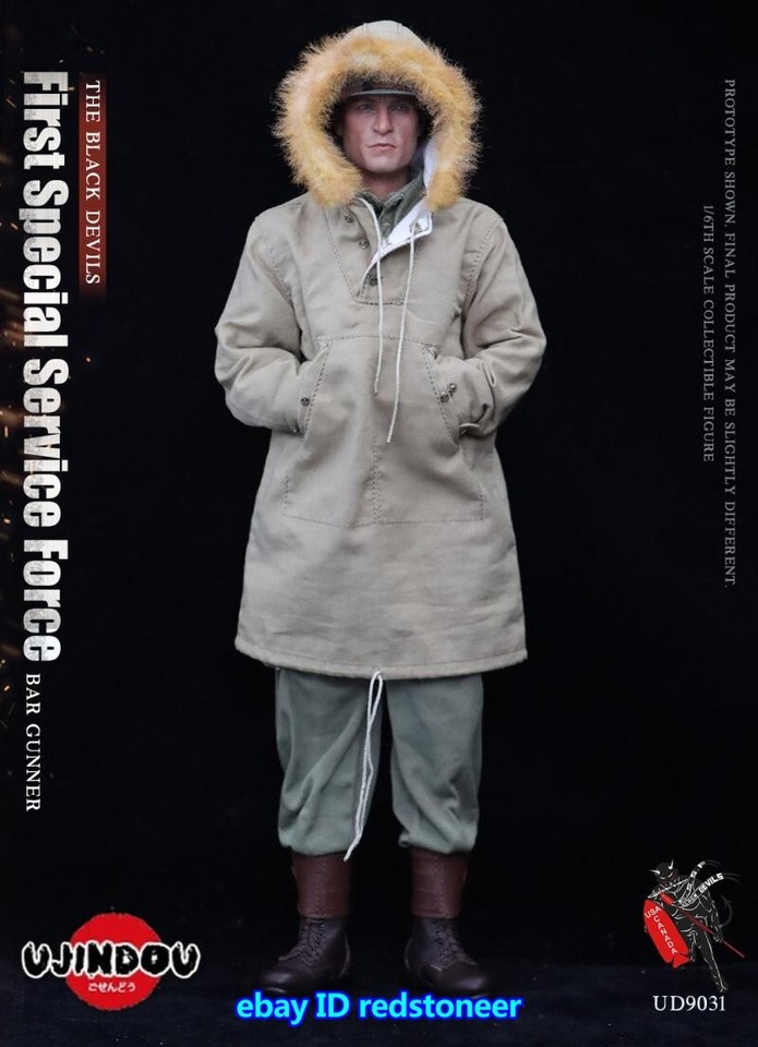 UJINDOU First Special Service Force - BAR Gunner 1/6 Scale Soldier ...