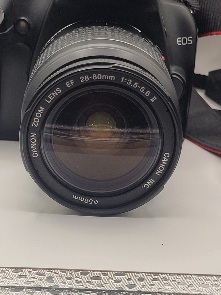 Canon EOS Rebel XS Digital SLR Camera Body With 35-80mm EF Lens | eBay