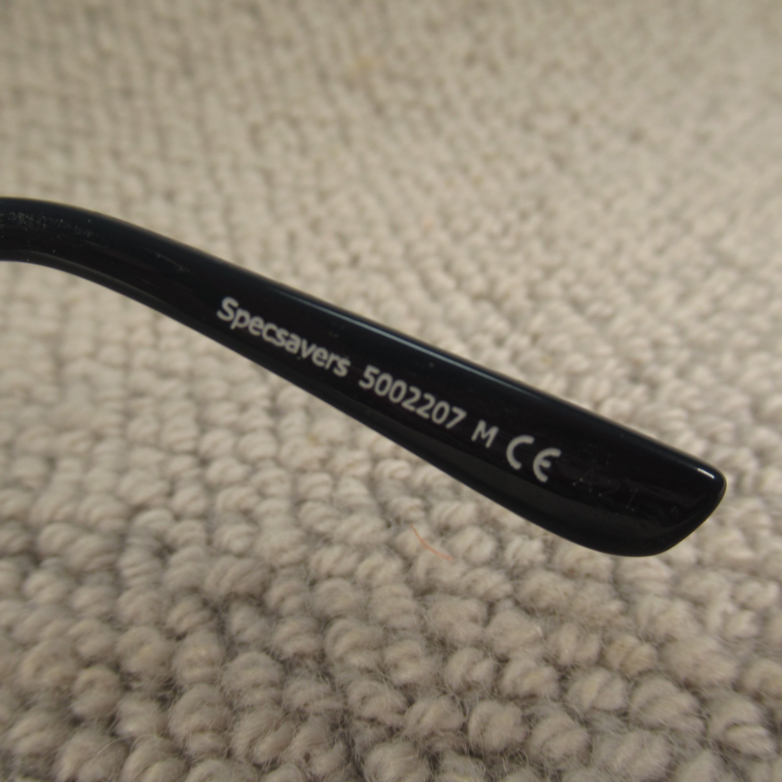 Specsavers Glasses Frames Isaac 30690219 Black Rectangle Eyeglasses ...