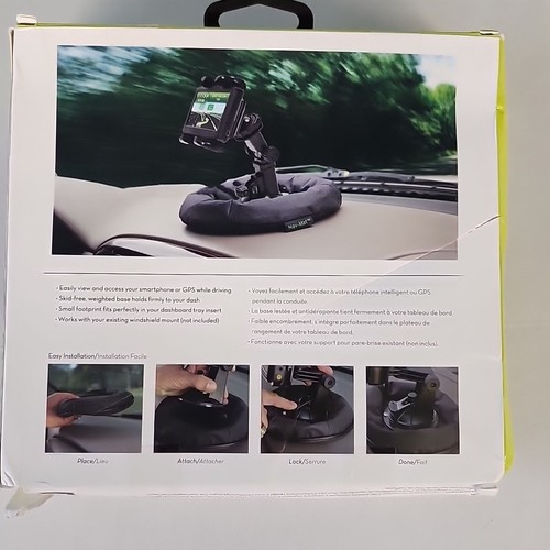 Brand New Bracketron Universal GPS Nav-Mat Weighted Dash Mount Sealed ...