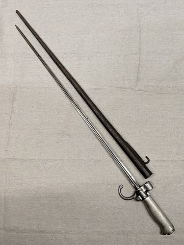 French Model 1886 /35 Lebel Rifle Bayonet And Scabbard Hooked Quillon No. 13837 | eBay