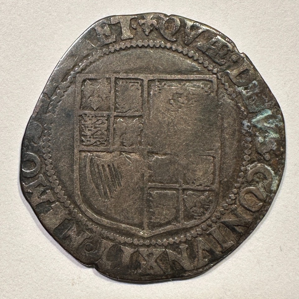 1604-05 James I Shilling England Hammered Silver Fleur de Lis Type Coin ...