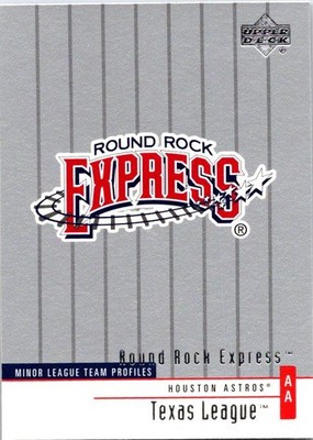 2002 Upper Deck Minor League Round Rock Express #247 Round Rock Express ...