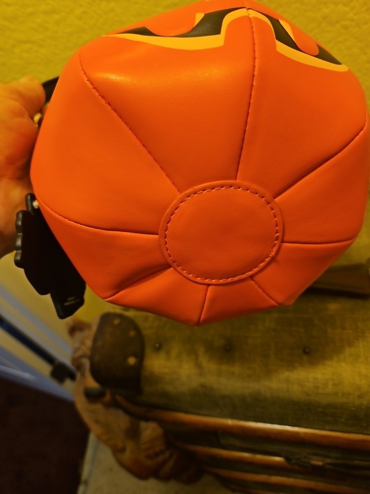 Disney Loungefly Donald Duck Pumpkin Purse Cross Body Bag NWT | eBay