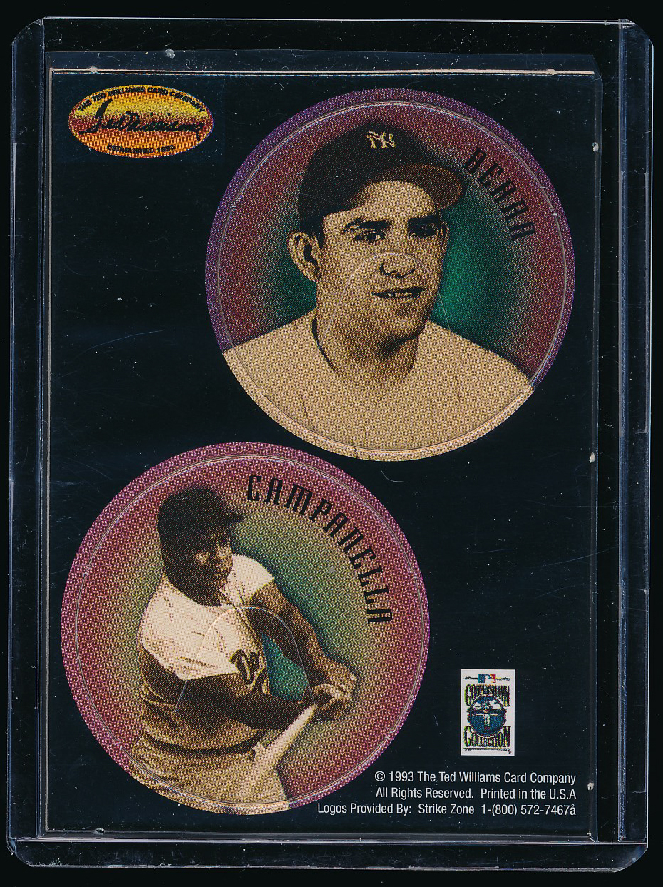 1993 Ted Williams POG Cards - Roy Campanella, Yogi Berra (C02) | eBay