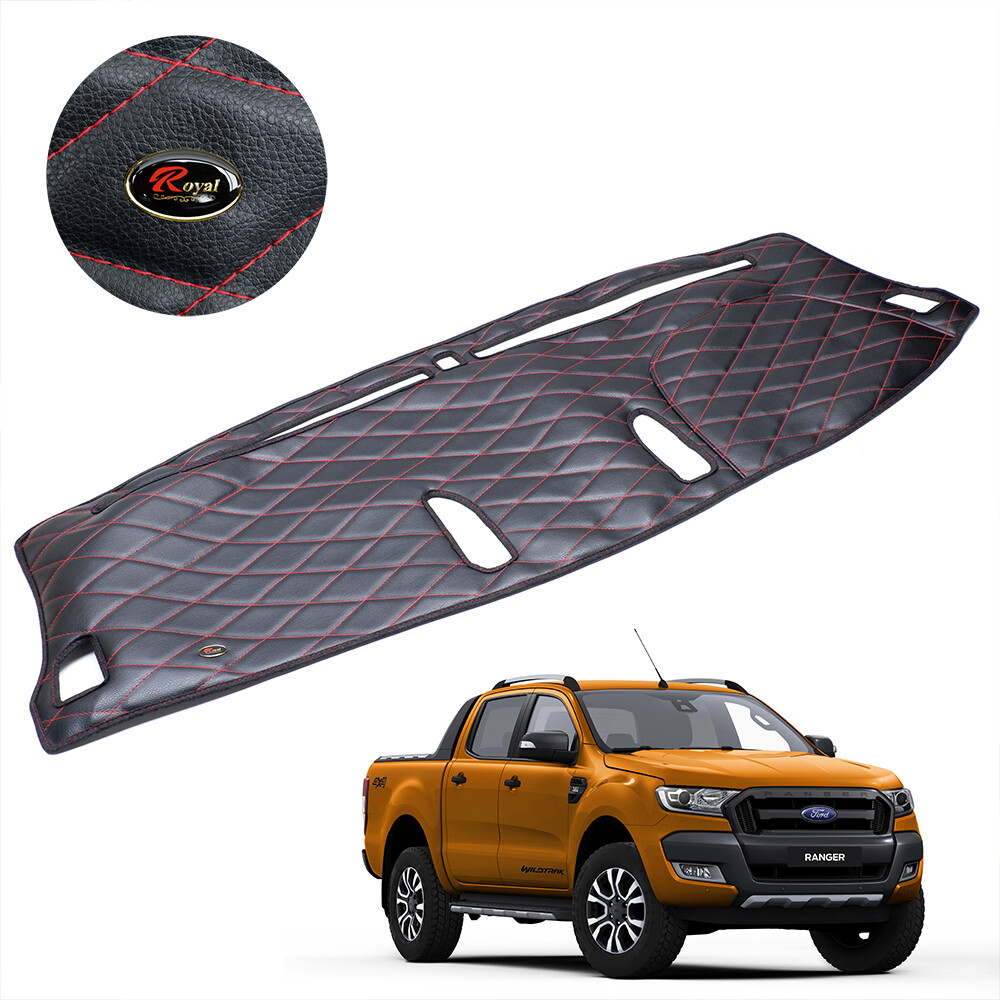 RHD Dash Console Dashboard PU Leather For Ford Ranger Wildtrak 2019 ...