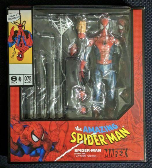 Medicom MAFEX 075 Spider Man Comic Version Action Figure for sale ...