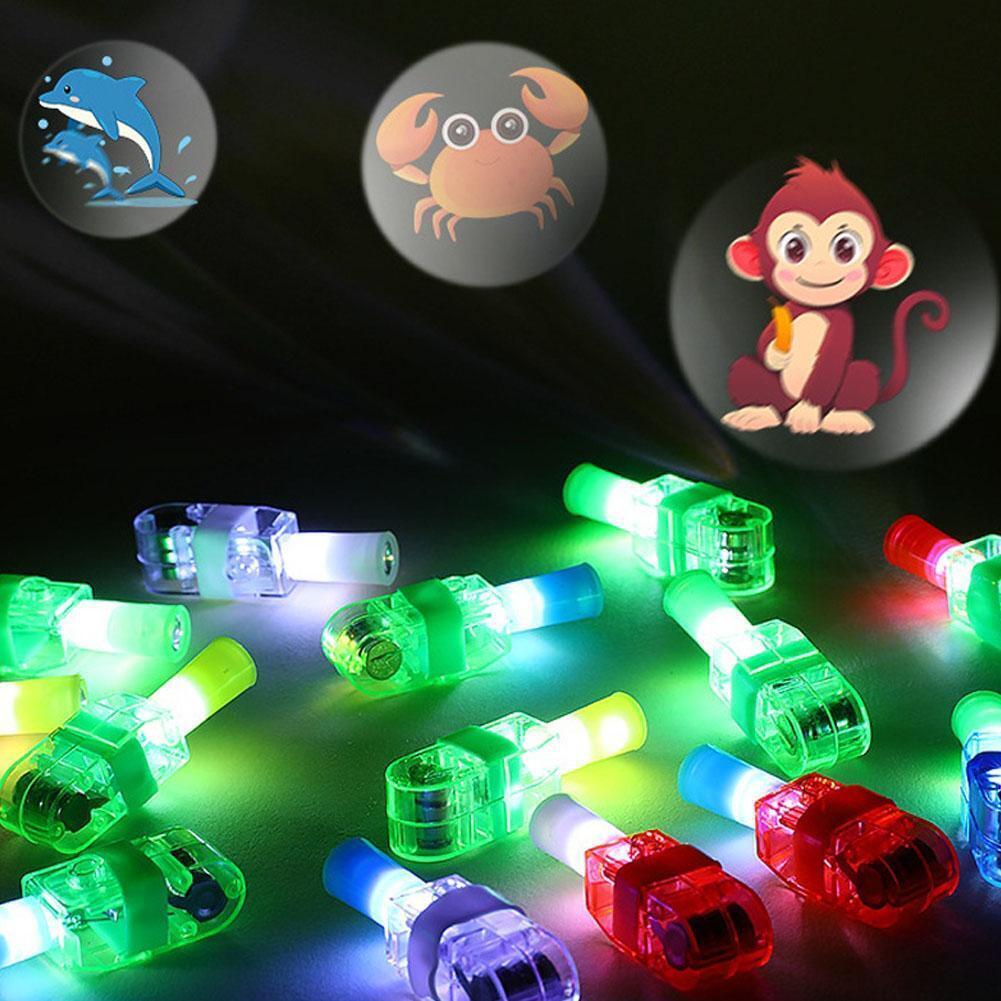 Fluorescent Finger Lamp Led Luminous Children's Toys Props Concert ...