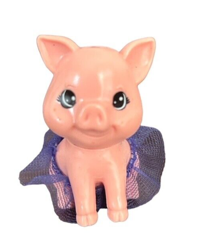 Barbie Doll Pet Animal Pig With Tutu Accessory Mini Figure | eBay