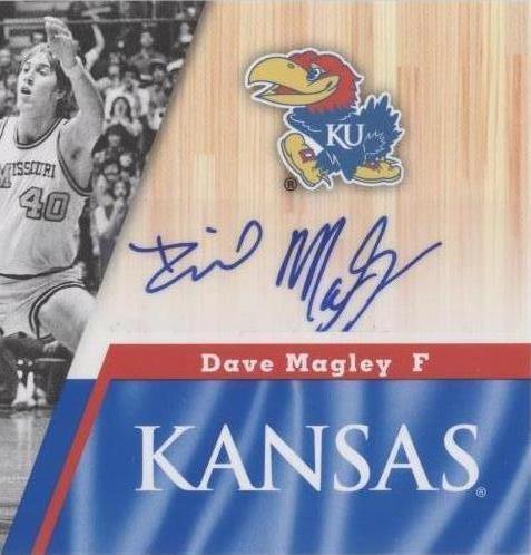 2013 Upper Deck University of Kansas - Dave Magley #34 Autographs (AU ...