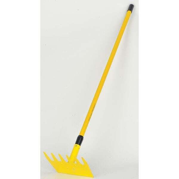 Nupla 6894242 Hoe/Rake Combination Tool, Rake, Mcleod, Fiberglass, 3.2 ...