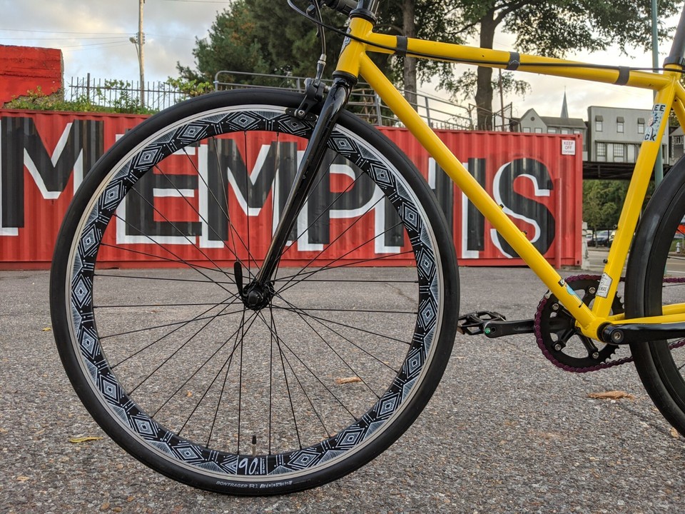 Hand Painted 700c Front Wheel for Fixie, Track, Single Speed, & Road ...