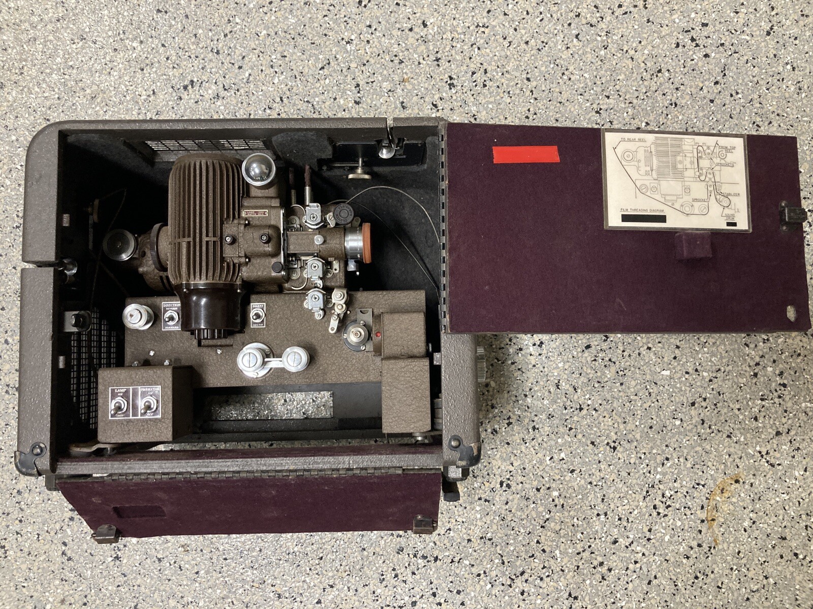 Vintage Bell &Howell Filmosound 179 Sound-On-Film Projector (No Sound ...