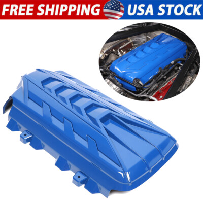 Glossy Blue Engine Cover For 20-Up Corvette C8 GM Factory Style LT2 ABS ...