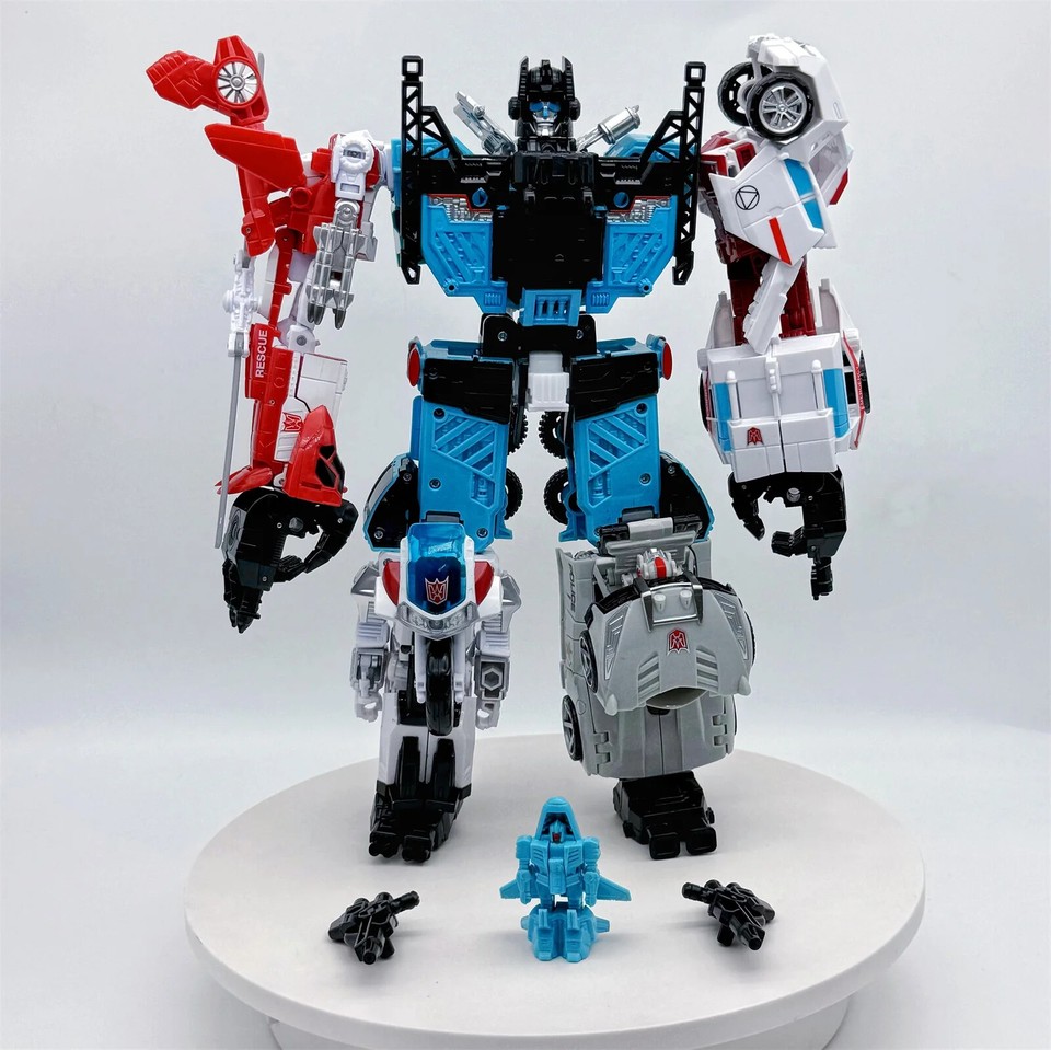 Transformation Robot Toys HZX Defensor Bruticus Superion Devastator ...