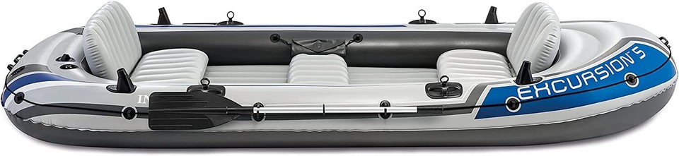 Intex Excursion 5 Person Boat Set | eBay
