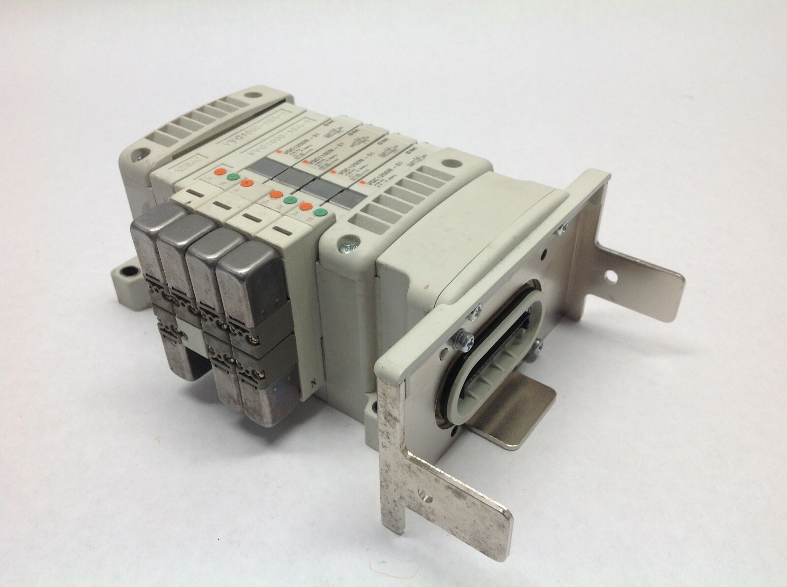 SMC Solenoid Stack 2) VVQ1000-10A-1 Blanks 3) VQC1200N-51 Valves 1 ...