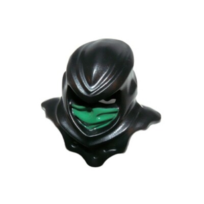 LEGO - Minifigure, Headgear Ninjago Wrap, Jagged Shoulders w/ Green ...