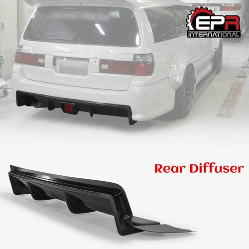 For Nissan Stagea M34 TK-Style FRP Fiberglass Rear bumper diffuser ...