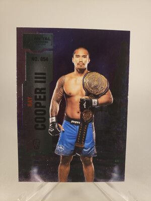 2022 Skybox Metal Universe Champions #54 Ray Cooper III MMA | eBay